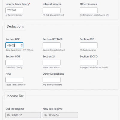 How To Calculate Income Tax FY 2022-23 [Salary Example] - FinCalC Blog