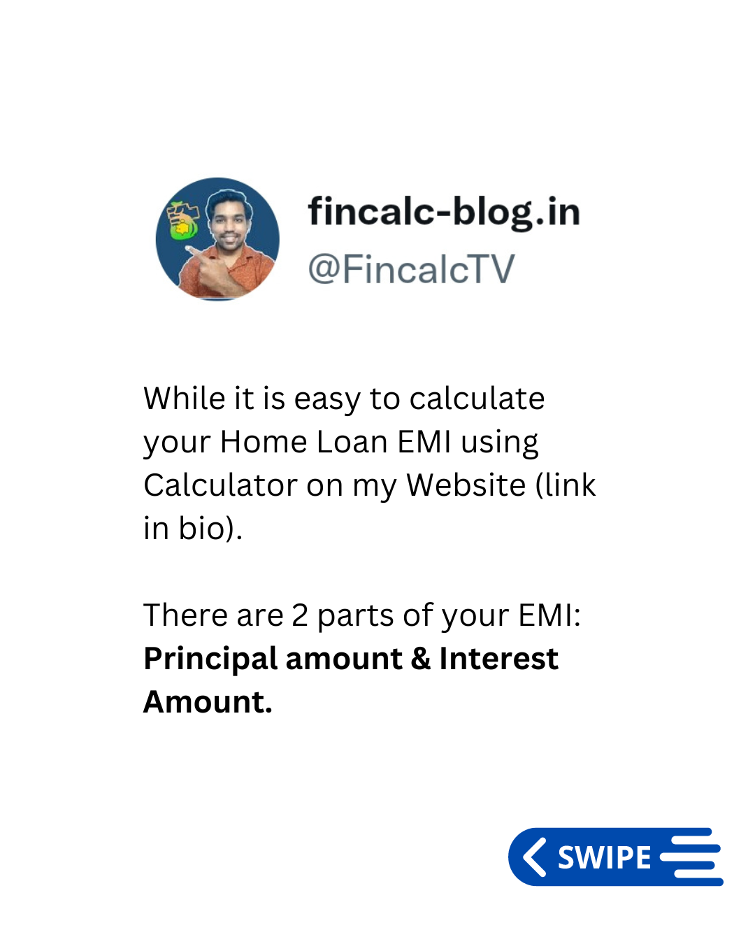Home Loan EMI Calculation and Things you should know - FinCalC Blog