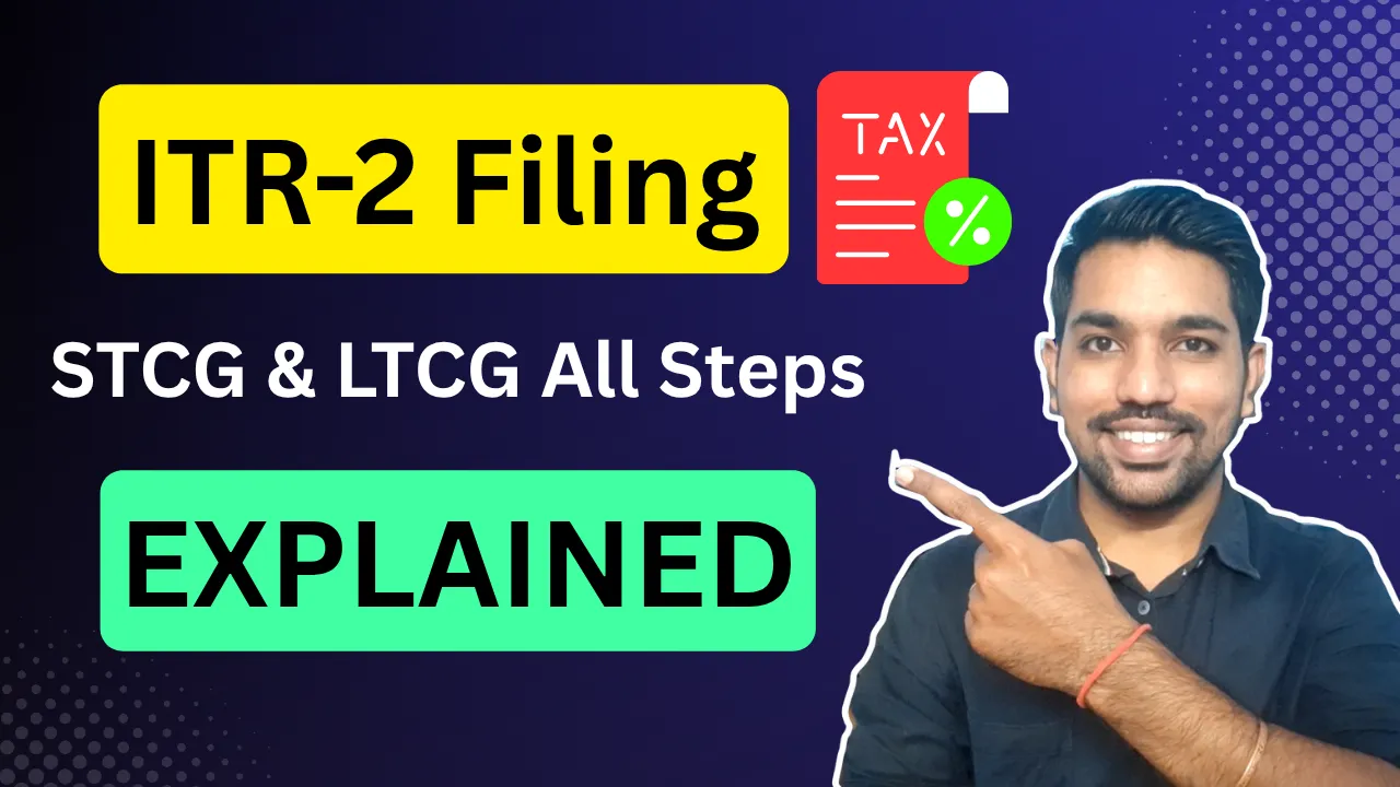 ITR-2 Filing with STCG, Salary Income | How to File ITR-2 Online [EXPLAINED] - FinCalC Blog