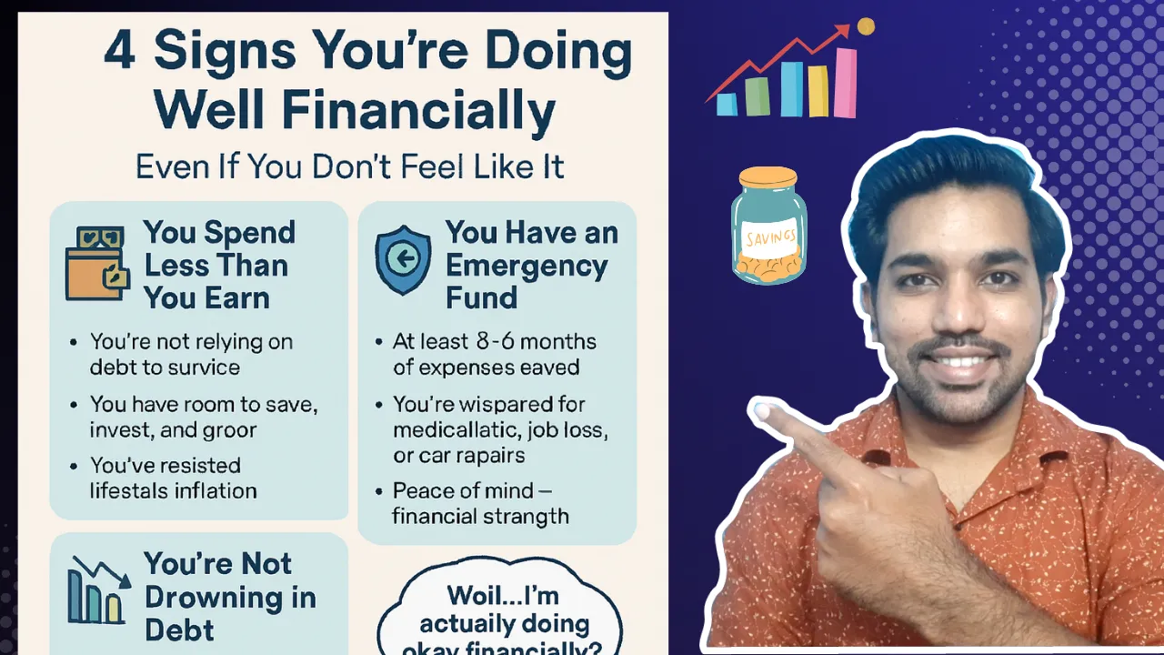 4 Signs That You Are Doing WELL Financially - FinCalC Blog