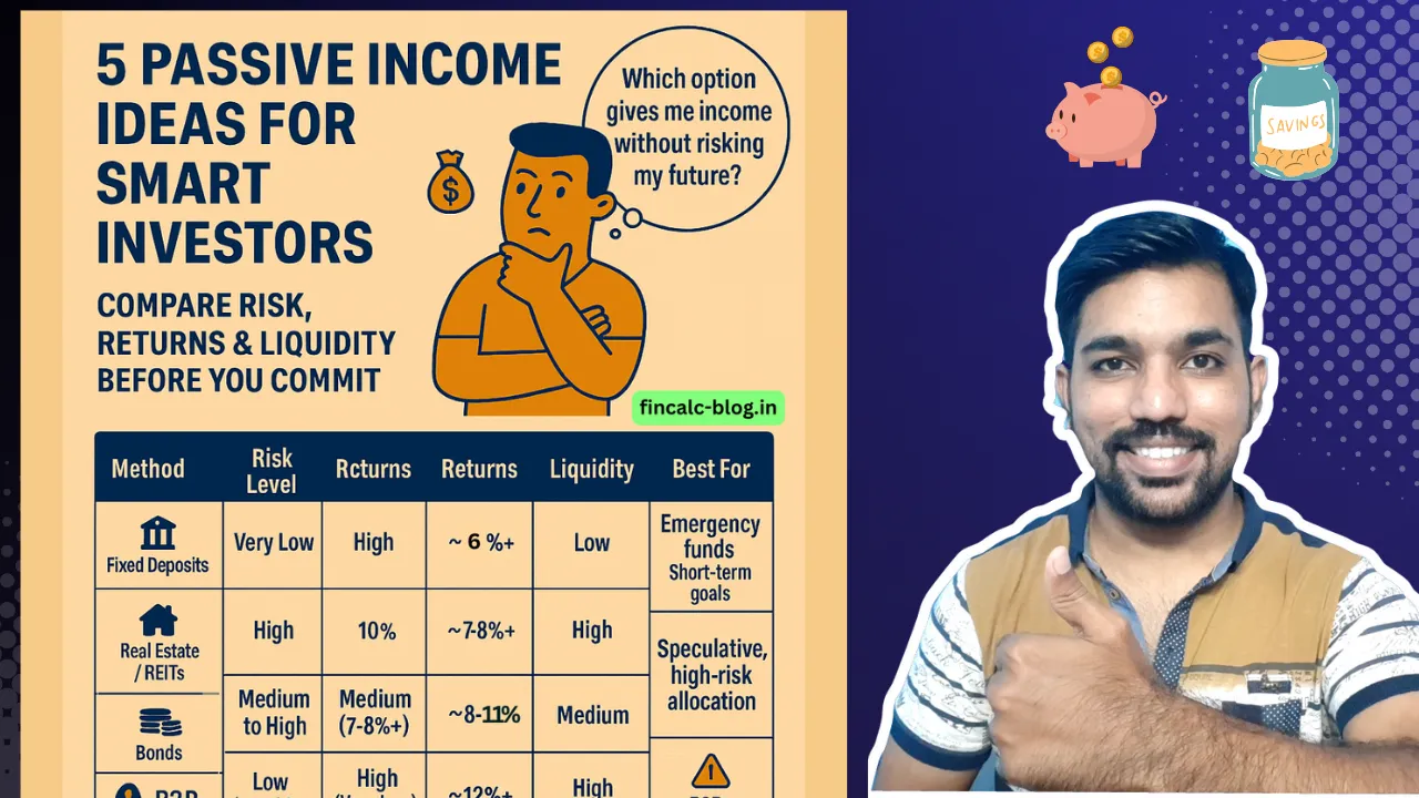 5 Ways to Generate Passive Income from Your Investments - FinCalC Blog